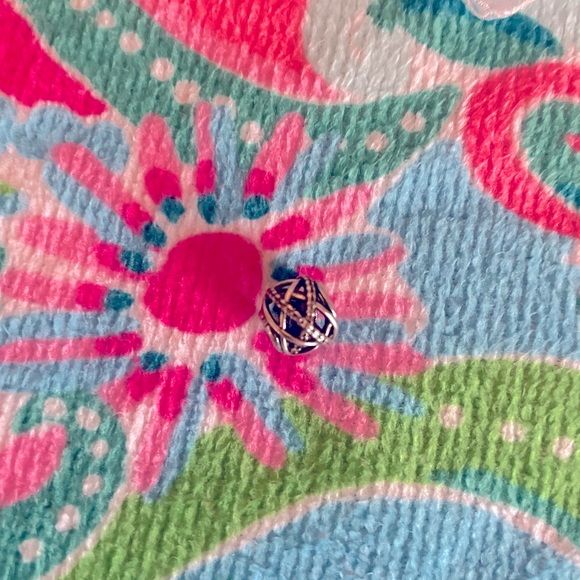 Pandora | Jewelry | Interlocking Metal Ball Pandora Charm | Poshmark